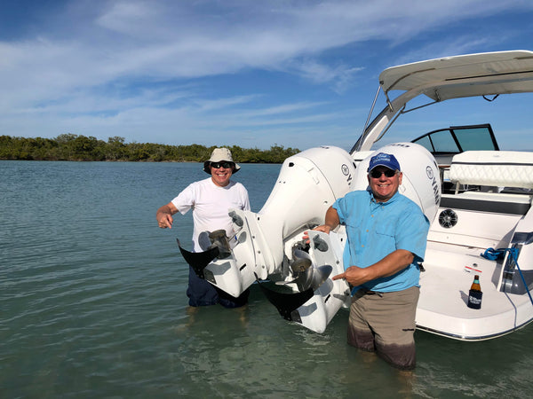 Large Size Fin: 100+ HP, Boats Greater Than 18' - Hydro-Shield